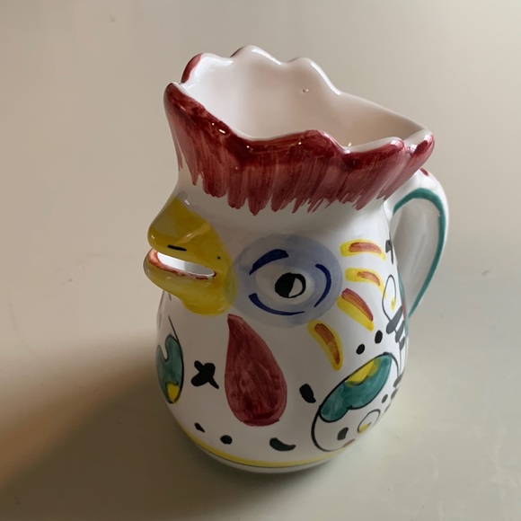 sambuco | Kitchen | Ceramic Sambuco Rooster Creamer | Poshmark